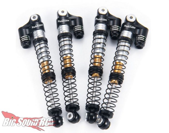 Powerhobby 1/24 58mm Aluminum Long Travel Shocks for the SCX24 « Big ...