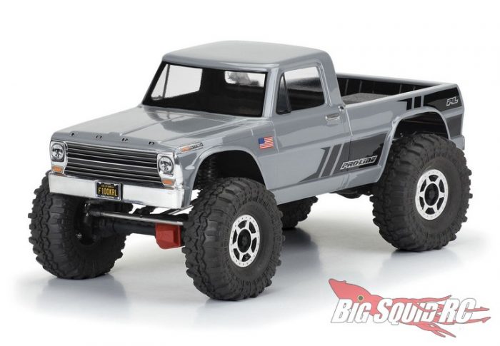 Pro-Line 1/10 1967 Ford F-100 12.3″ WB Clear Body « Big Squid RC – RC ...