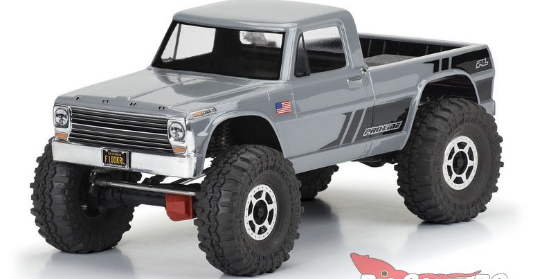 Pro-Line 1/10 1967 Ford F-100 12.3″ WB Clear Body « Big Squid RC – RC ...