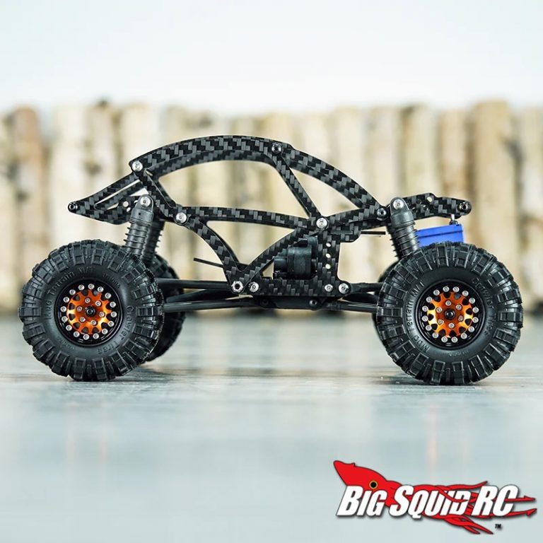 Injora’s Kangaroo Carbon Fiber Chassis Frame Kit for the Traxxas TRX-4M ...