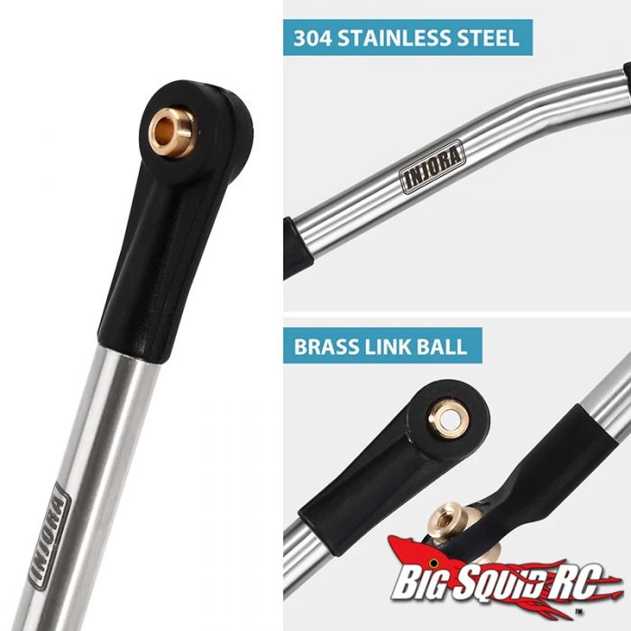 Injora Stainless Steel High Clearance Link Set for the Axial AX24 « Big ...
