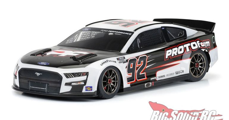 PROTOform 1/7 2022 NASCAR Cup Series Ford Mustang Clear Body « Big ...