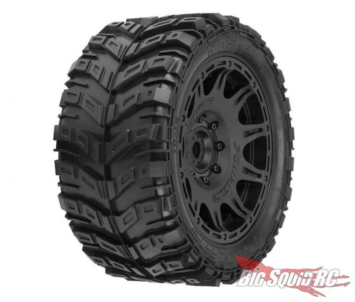 Pro-Line 1/6 Masher X HP Belted 5.7” Tires Mounted on Raid Wheels « Big ...