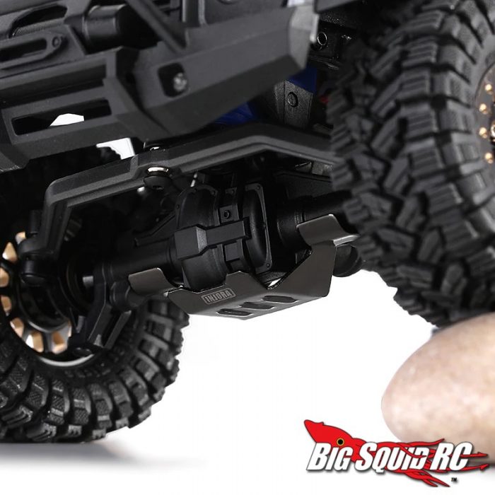 Injora Stainless Steel Dark Gray Chassis Armor for the TRX-4M « Big ...