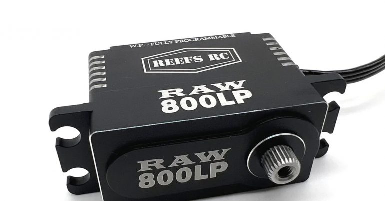 REEFS RC RAW 800LP Black and Silver Servos « Big Squid RC – RC Car and ...