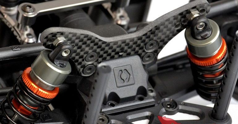 Exotek Carbon Fiber Shock Towers For The HPI Sport 3 « Big Squid RC ...