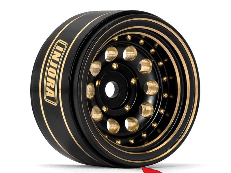 1.0″ black brass beadlock wheels « Big Squid RC – RC Car and Truck News ...