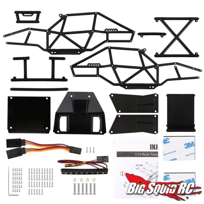 Injora Rock Tarantula Buggy Body Chassis Kit for the TRX-4M « Big Squid ...
