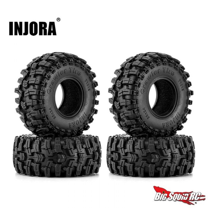 Injora Swamp Stomper 1.0" Tires for 1/24 & 1/18 Crawlers « Big Squid RC ...