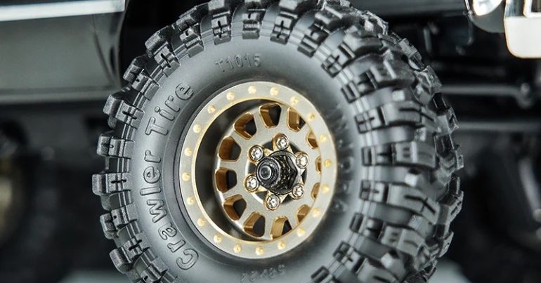 Injora Swamp Stomper 1.0" Tires for 1/24 & 1/18 Crawlers « Big Squid RC ...