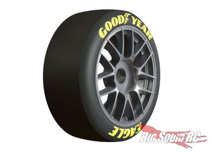 Pro-Line 1/7 Goodyear NASCAR Cup F/R Belted MTD Tires Gunmetal « Big ...