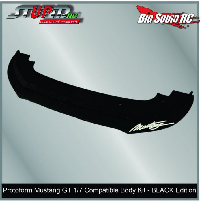 StupidRC Black Aluminum Body Kit for the 1/7 PROTOform Mustang GT « Big ...