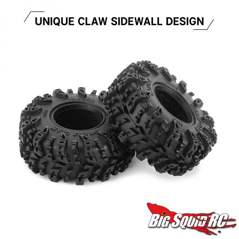 Injora Swamp Claw 1.0" M/T Tires for 1/24 & 1/18-scale Crawlers « Big ...