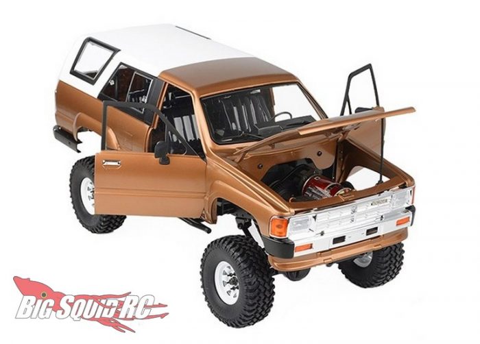 RC4WD 1985 Toyota 4Runner Hard Body In Black, Medium Blue, & Bright ...