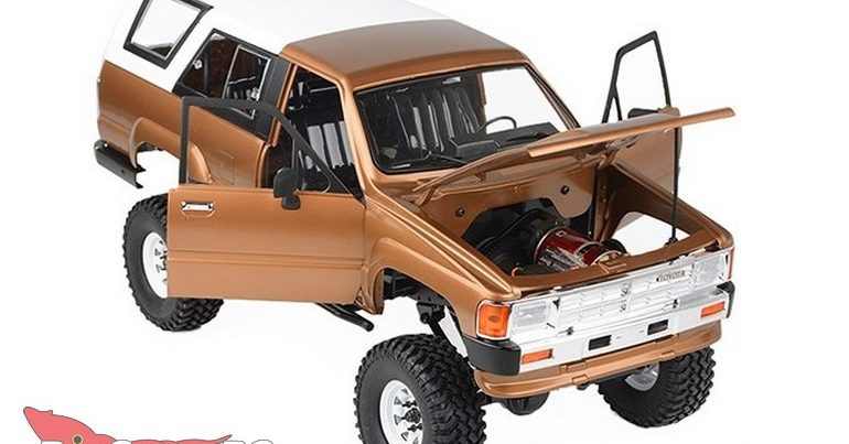 RC4WD 1985 Toyota 4Runner Hard Body In Black, Medium Blue, & Bright ...