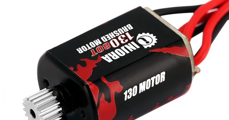 Injora 130 Brushed 80T Motor for the FMS FCX24 « Big Squid RC – RC Car ...