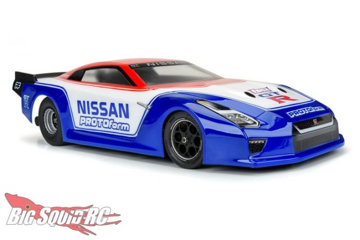 PROTOform 1/16 Nissan GT-R R35 Pro Mod Clear Body « Big Squid RC – RC ...