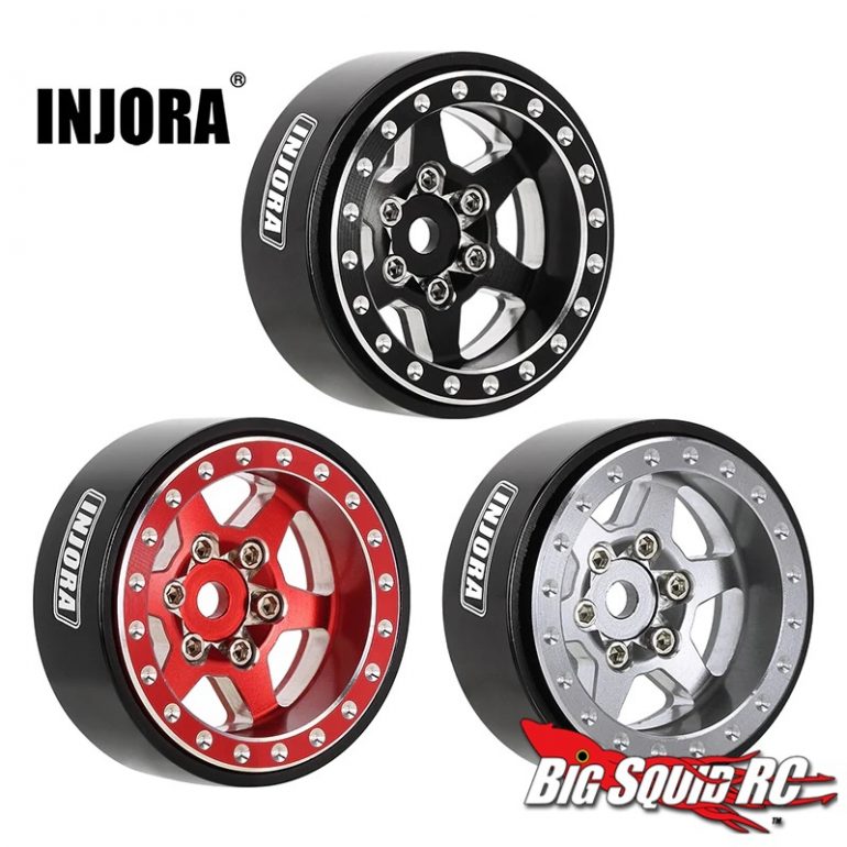 Injora Releases Three New Styles of 1.0 Plus Aluminum Beadlock Wheels ...