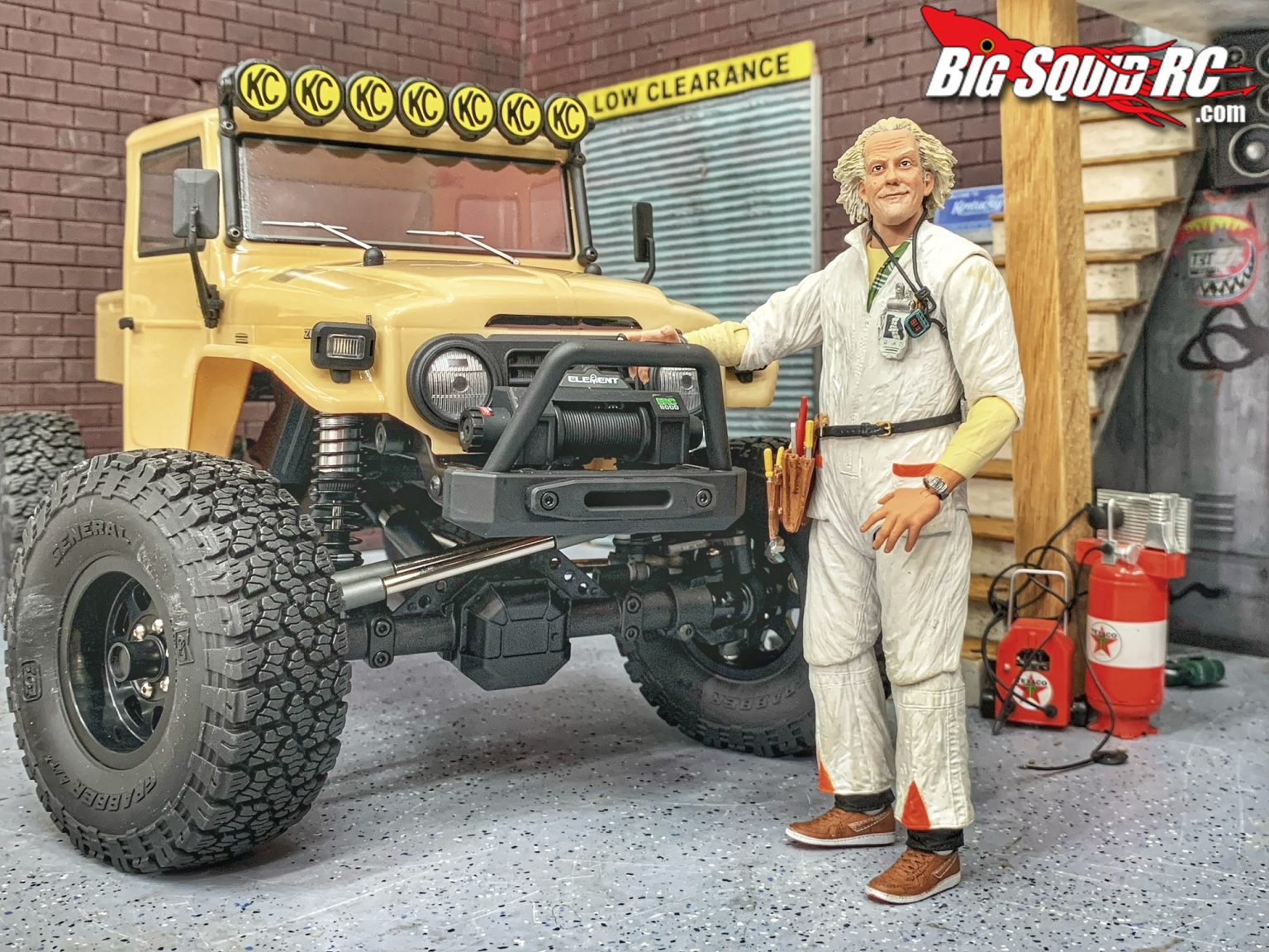 Element RC 1/10 Enduro Zuul 4WD Electric RTR RC Rock Crawler - Tan ...