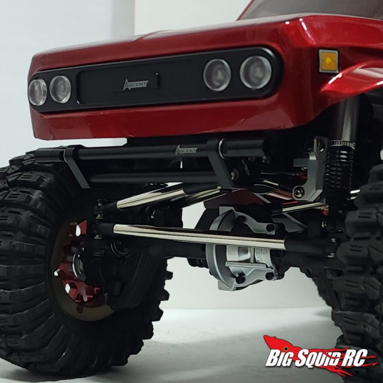 H-Tech Custom Products Aluminum Front & Rear Bumpers for the Redcat ...