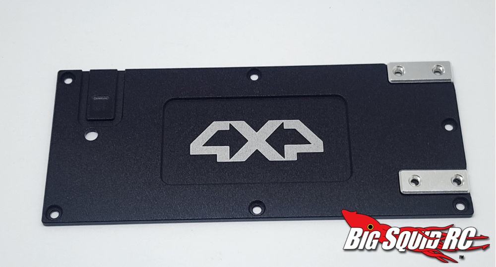 H-Tech Custom Products Metal Tailgate Plate for the SCX10 III Jeep CJ-7 ...