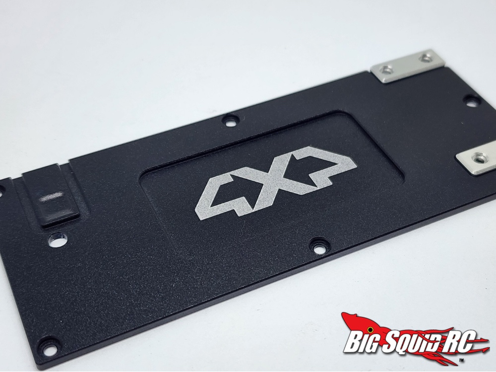 H-Tech Custom Products Metal Tailgate Plate for the SCX10 III Jeep CJ-7 ...