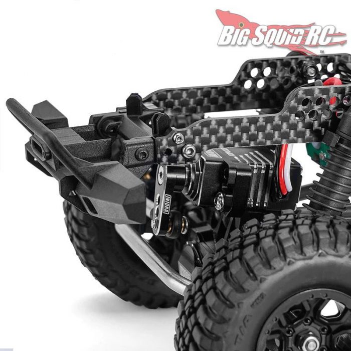 Injora Universal LCG Carbon Fiber Chassis Frame Kit (Lay-down Servo Compatible) for the Traxxas ...