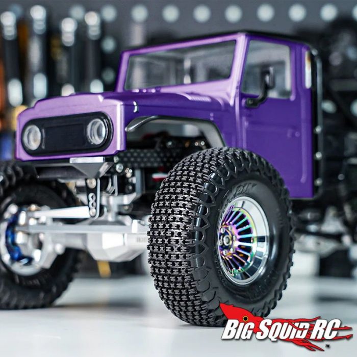 Injora XHX Pin 1.3" Tires for 1/24 & 1/18-scale Crawlers « Big Squid RC ...