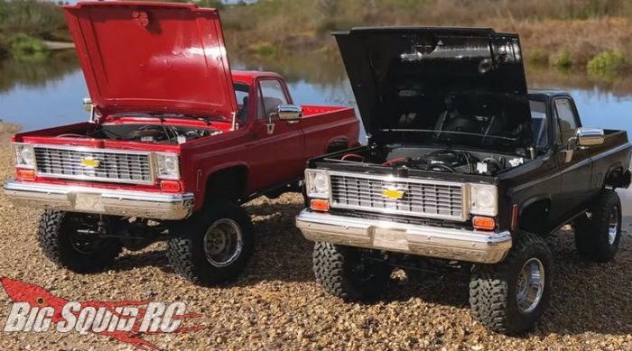 RC4WD 1/10 Chevrolet K10 Scottsdale Hard Body Set Back in Black and Red ...