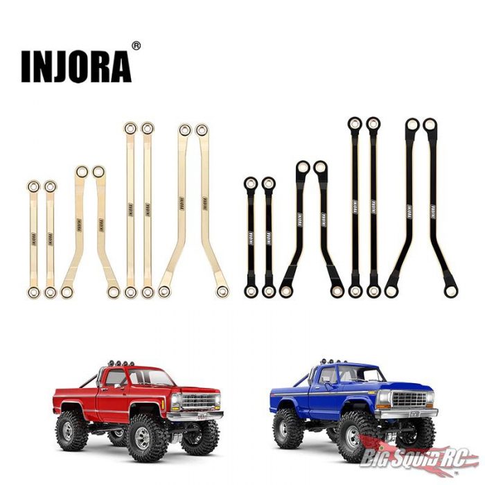 Injora Brass High Clearance Lower Link Set for the TRX-4M High Trail ...