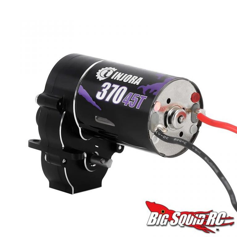 Injora 370 Brushed Motor & Aluminum Transmission for the TRX-4M « Big ...