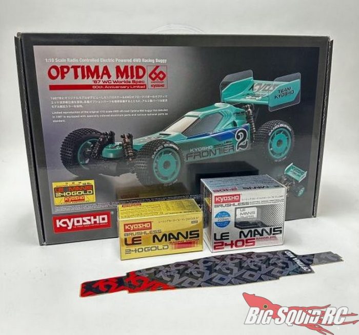 Kyosho Optima Mid’87 60th Anniversary Le Mans 240 Gold Edition « Big ...