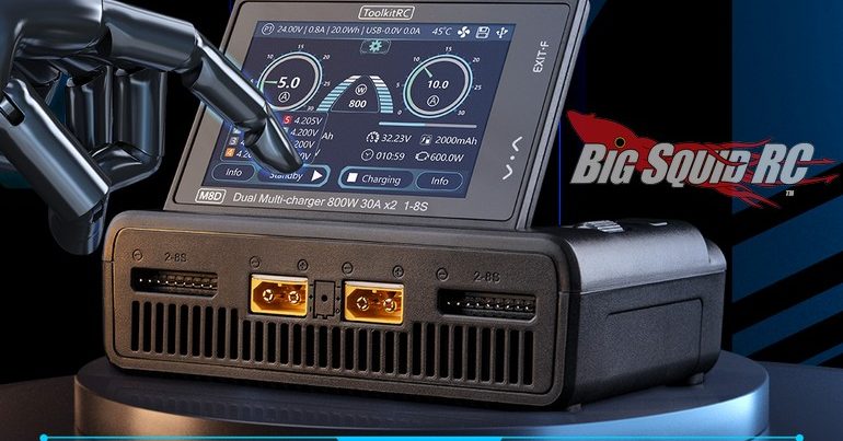 ToolkitRC M8D Dual Port Battery Charger « Big Squid RC – RC Car and Truck News, Reviews, Videos ...
