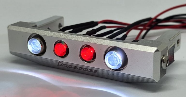 H-Tech Custom Products Aluminum Rear Light Mount for the Redcat Ascent ...