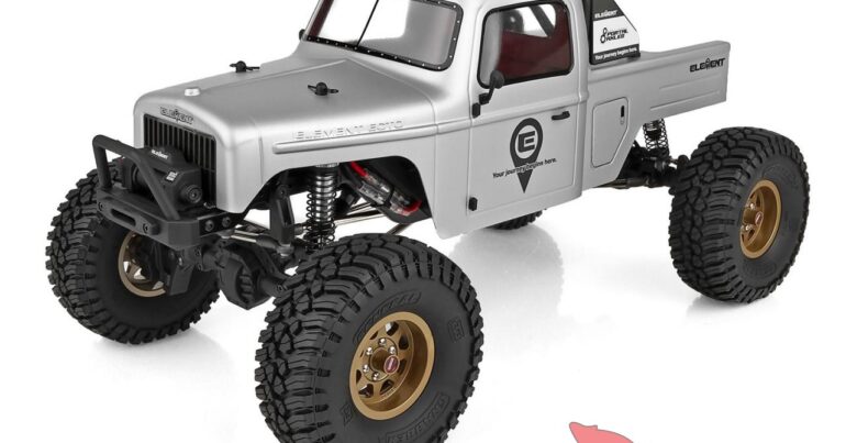 Element RC 1/10 Enduro Ecto Portal RTR Trail Truck in Gray « Big Squid ...
