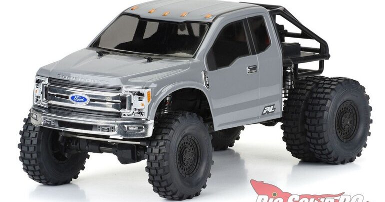 Pro-Line 2017 Ford F-250 Super Duty Cab-Only Clear Body 12.3″ WB « Big ...