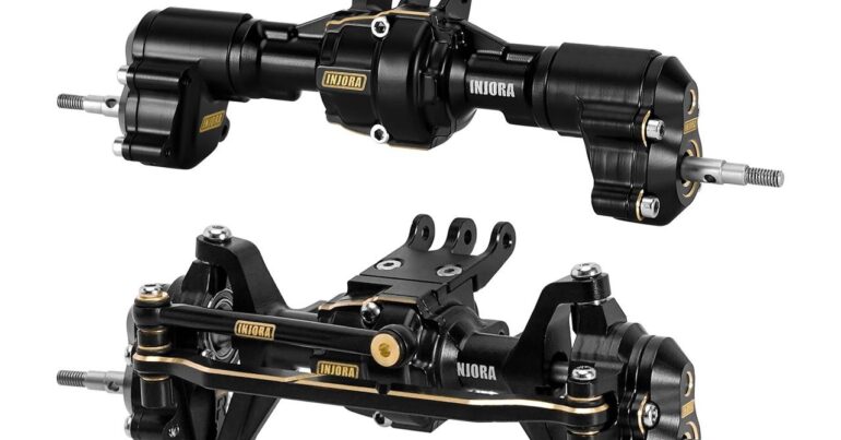 Injora Brass & Aluminum Portal Axles for the Redcat Ascent-18 « Big Squid RC – RC Car and Truck ...