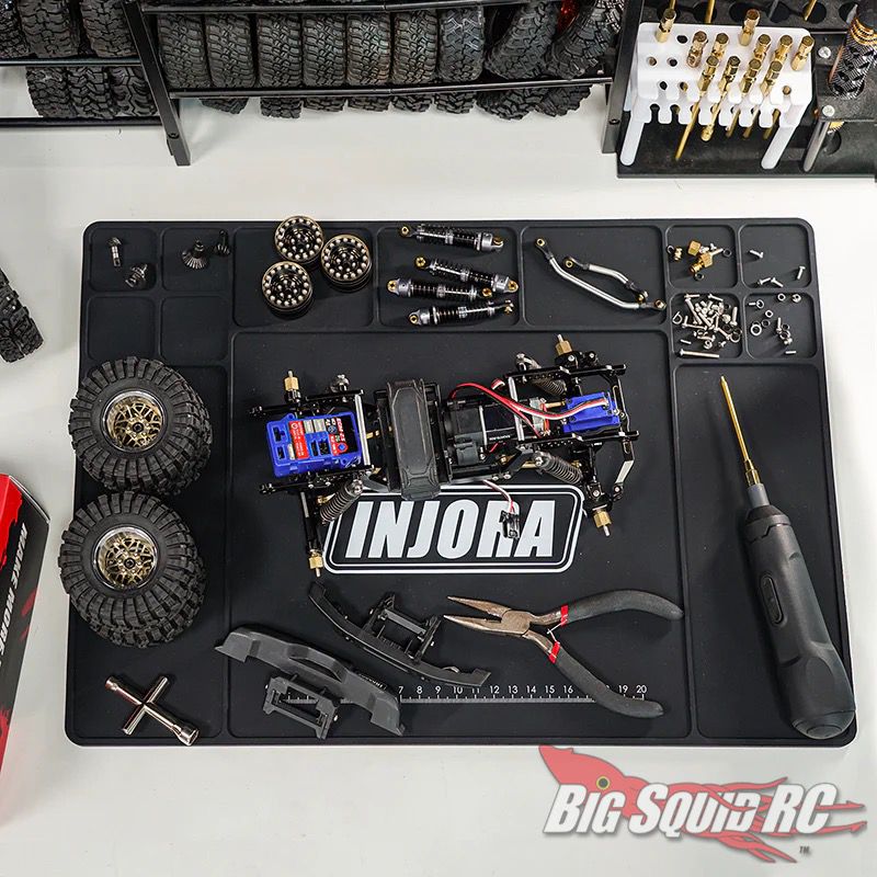 Injora Silicone Work Mat/Pit Mat for 1/24 and 1/18-scale Models « Big ...