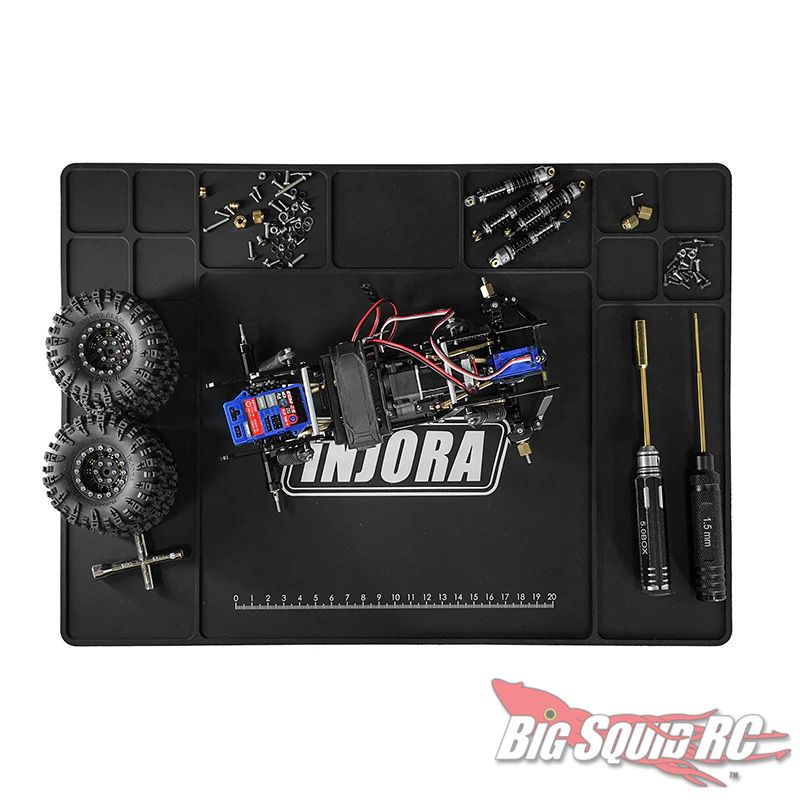 Injora Silicone Work Mat/Pit Mat for 1/24 and 1/18-scale Models « Big ...