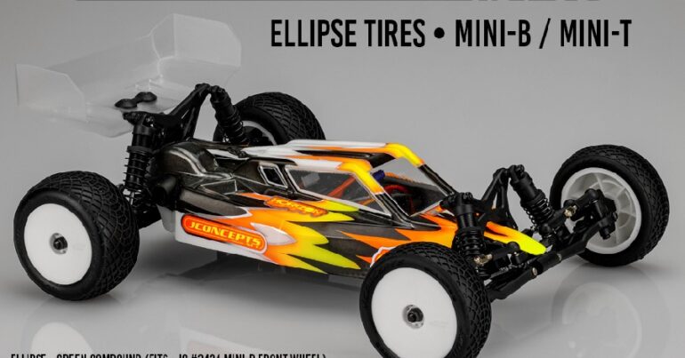 JConcepts Ellipse Tires for the Mini-B & Mini-T 2.0 « Big Squid RC – RC ...