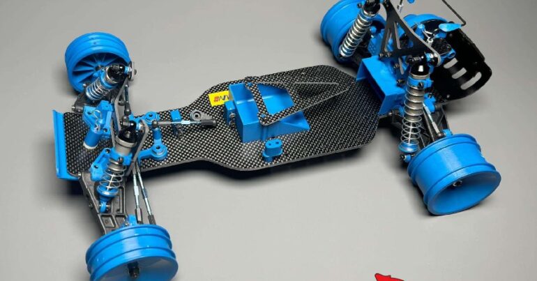 Fan RC 1/10 Blue Special Graphite Worlds Kit « Big Squid RC – RC Car ...