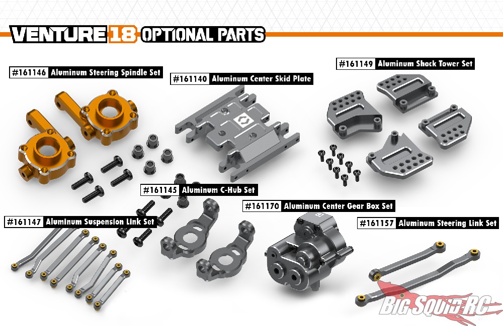 HPI Racing Option Parts for the Venture18 « Big Squid RC – RC Car and ...