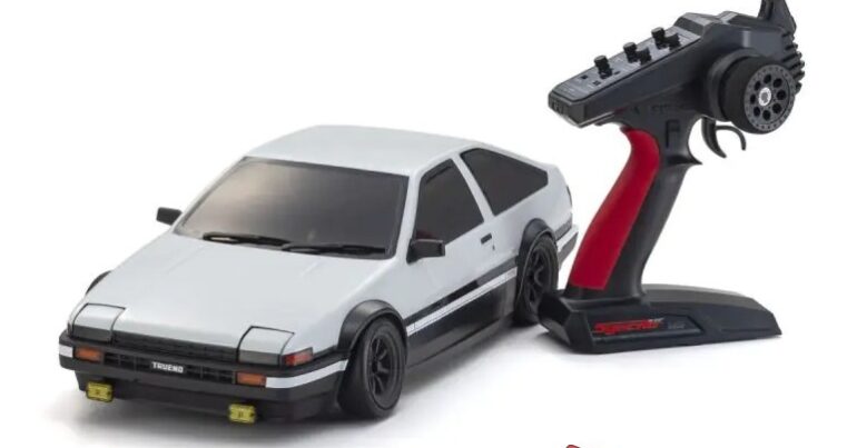 Kyosho 1/10 Toyota Sprinter Trueno AE86 Fazer D2 Readyset « Big Squid ...