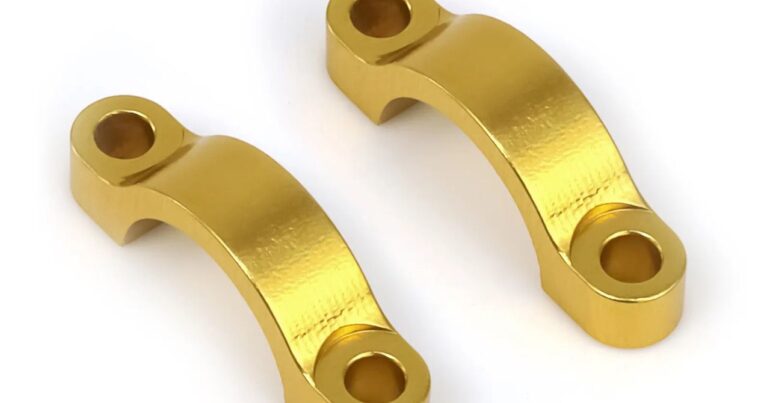 Treal Aluminum Hydro Ram Steering Clamps for the Vanquish H10 Optic ...