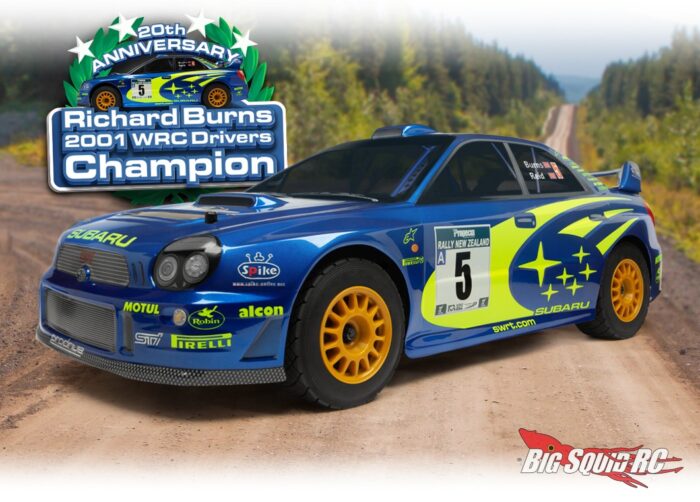 HPI Racing Updates The WR8 Flux Richard Burns Subaru Impreza WRC 2001 ...