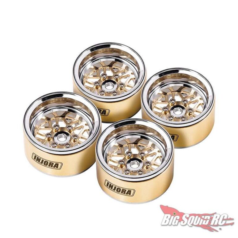 Injora 1.0" ModuWheel Brass & Aluminum Beadlock Wheels « Big Squid RC ...