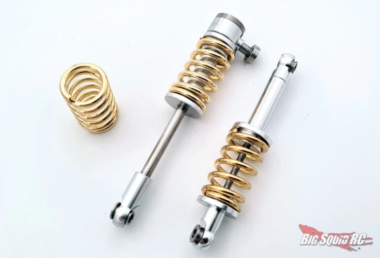Jevries Hard Gold and Chrome Coil Springs for R/C Lowrider Shocks « Big ...