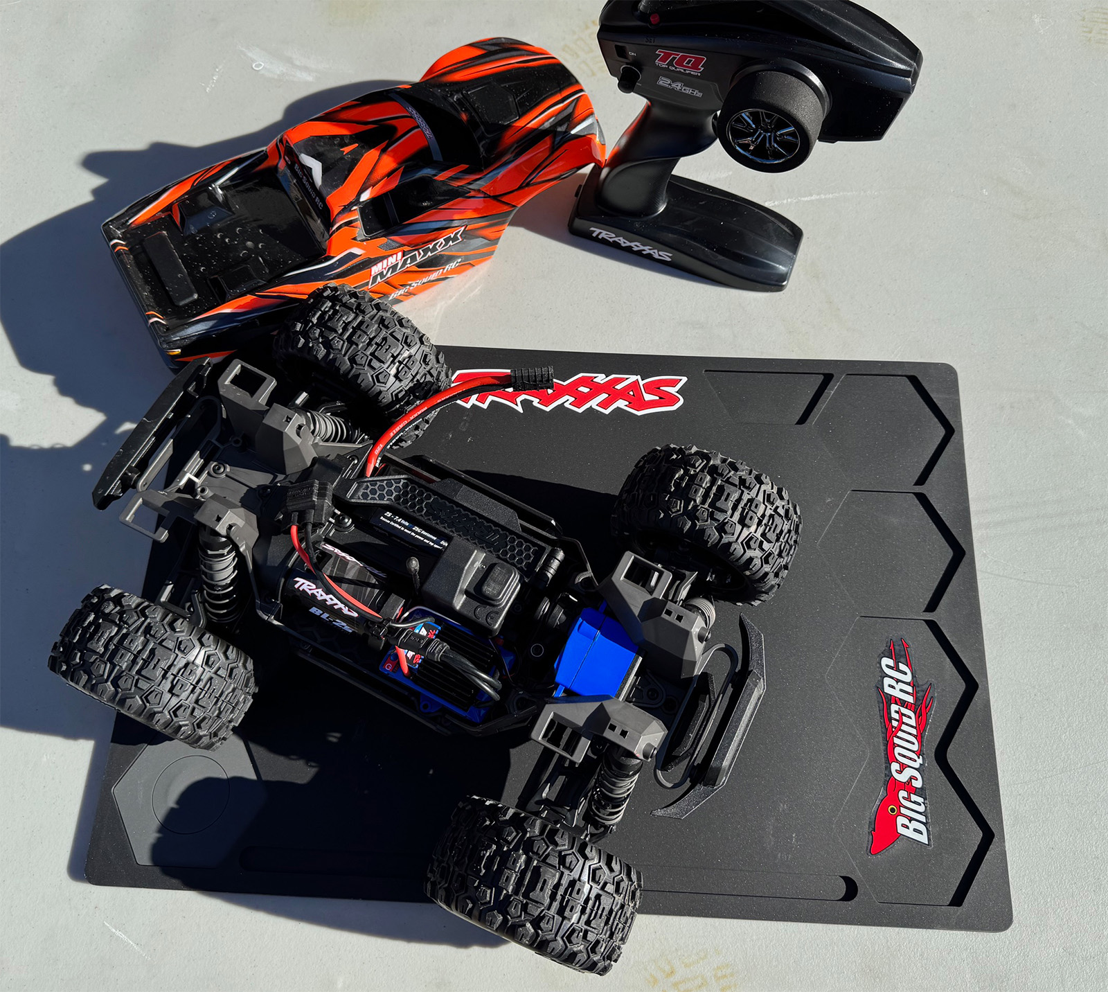 Traxxas Announces Small & Medium Heavy-Duty Pit Mats « Big Squid RC ...