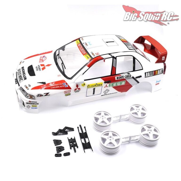 Yeah Racing 1/10 Mitsubishi Lancer Evo IV Rally Body (Pre-Assembled ...