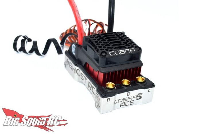 Castle Creations 8S Cobra 5 and Ghost RC Cobra 5 ACE Brushless ESCs ...